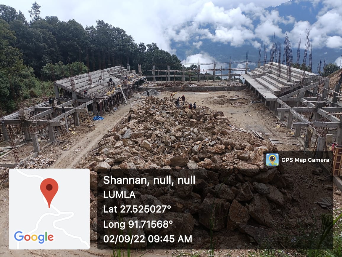 Construction of Multi-Purpose Hall at Lumla, District Tawang | MD-SD ...