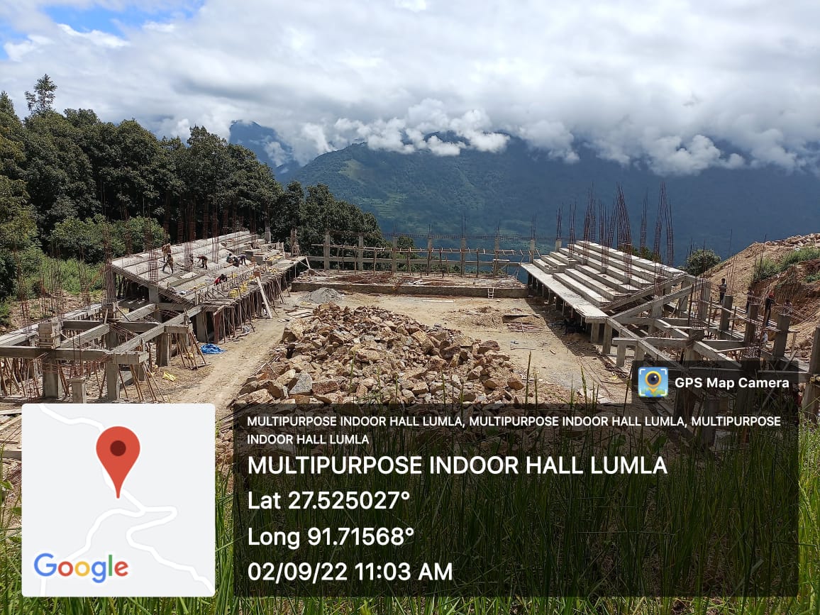 Construction of Multi-Purpose Hall at Lumla, District Tawang | MD-SD ...